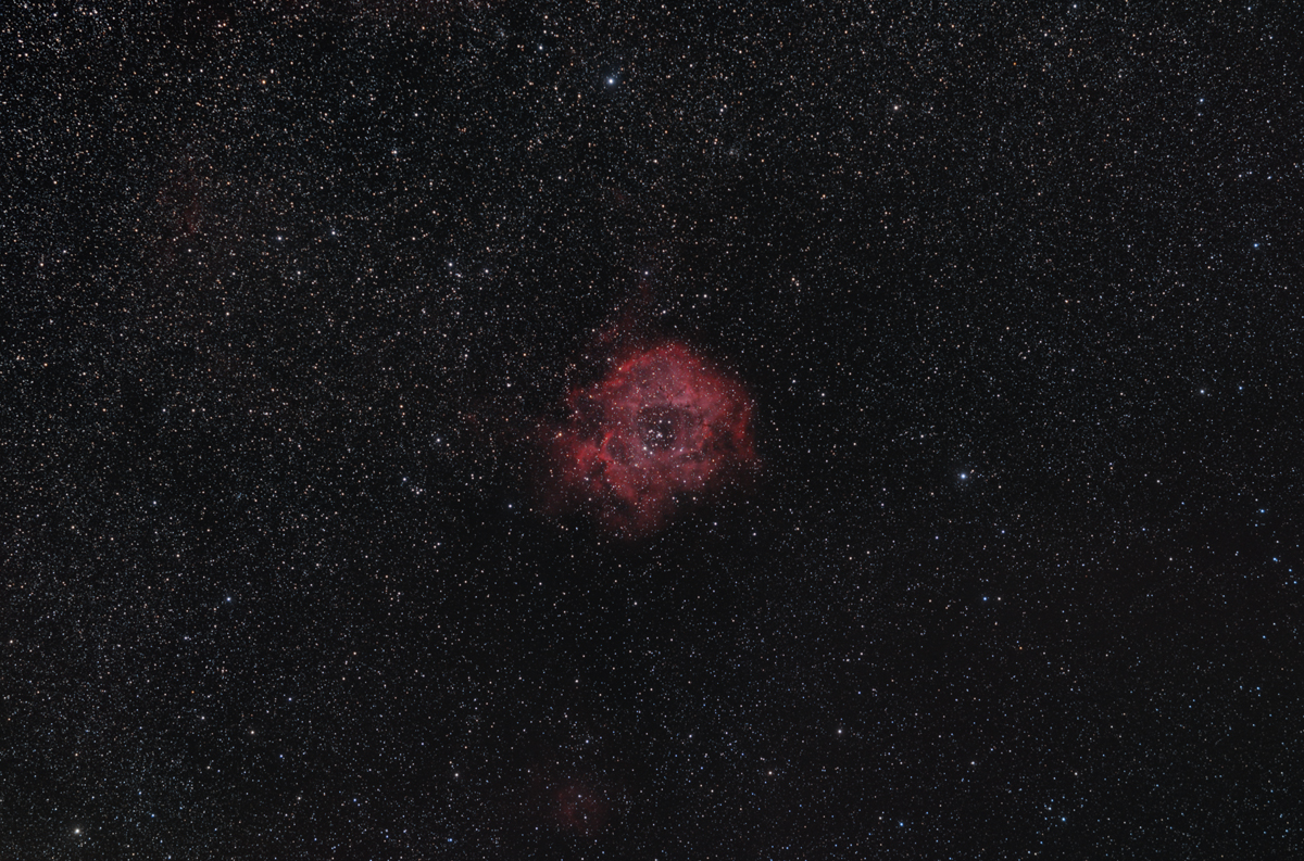 NGC 2246 - Rosettennebel im weiten Feld - Bilderforum interstellare ...