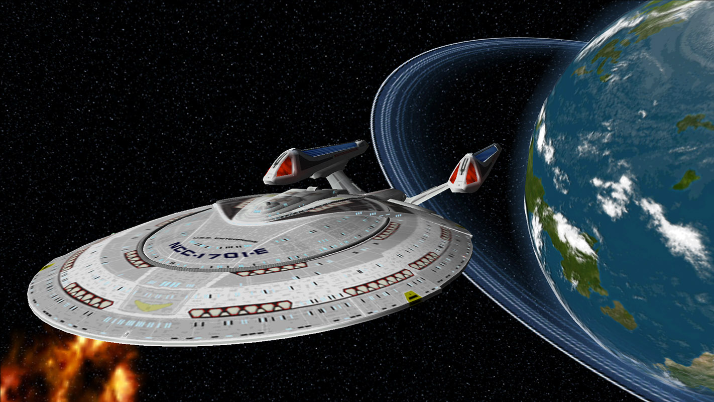 Sovereign Class - Star Trek: Klingon Academy Mods by Poktarl